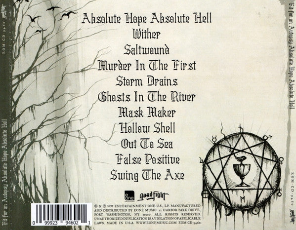 Fit For An Autopsy: Absolute Hope Absolute Hell CD – Sorry State Records