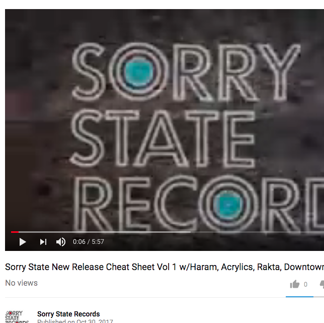 Introducing Sorry State's New Release Cheat Sheet! – Sorry State Records