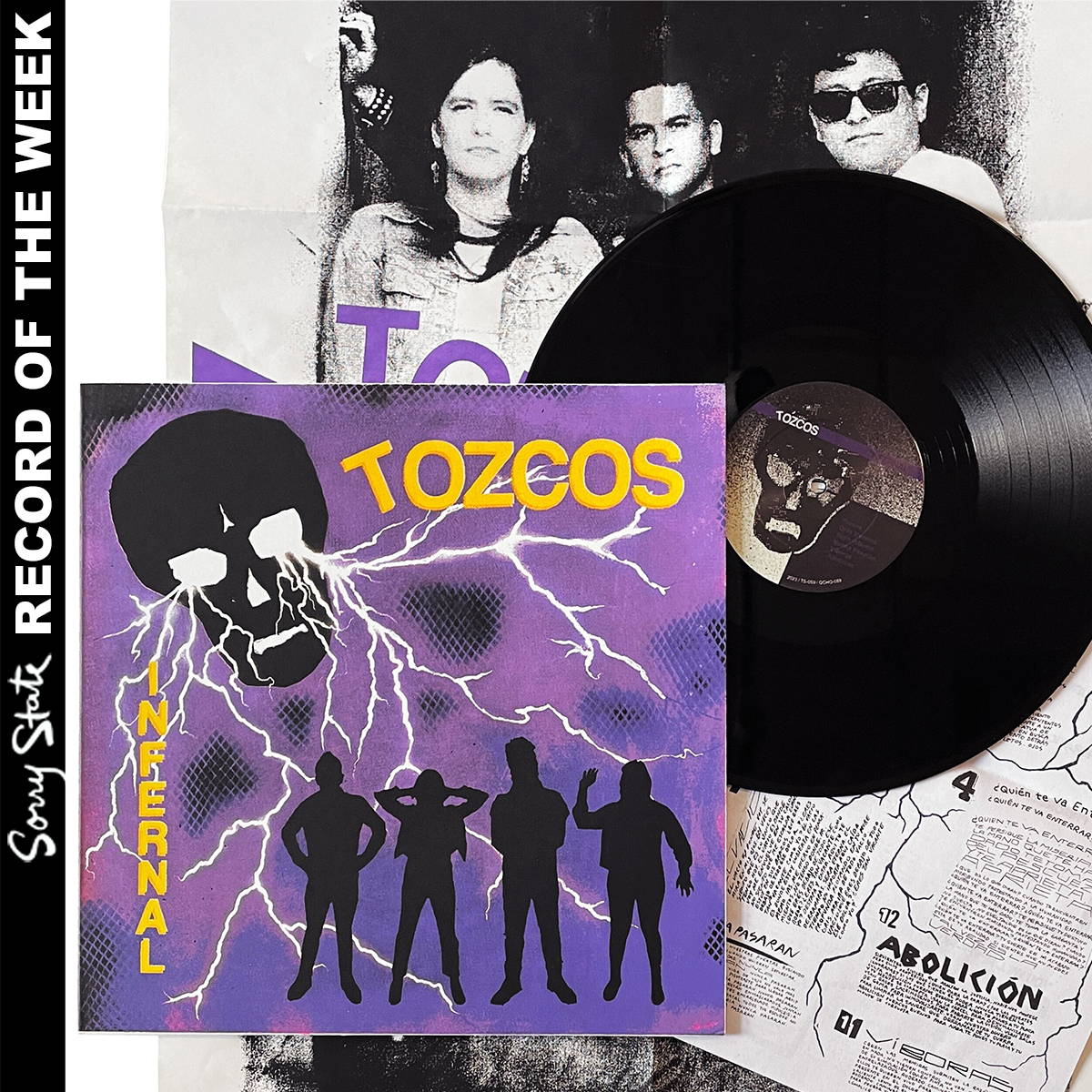 Record of the Week: Tozcos: Infernal LP – Sorry State Records