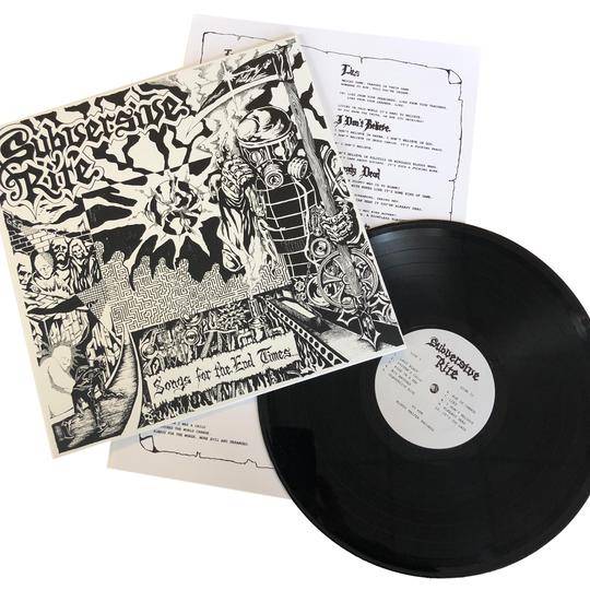 Record of the Week: Subversive Rite: Songs for the End Times LP – Sorry ...