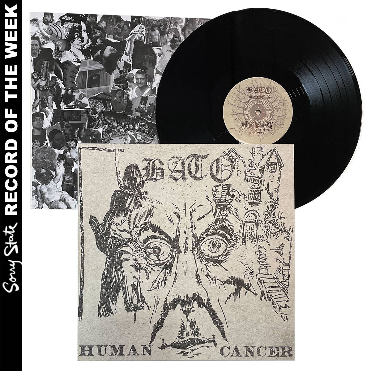 Record of the Week: Bato: Human Cancer LP – Sorry State Records