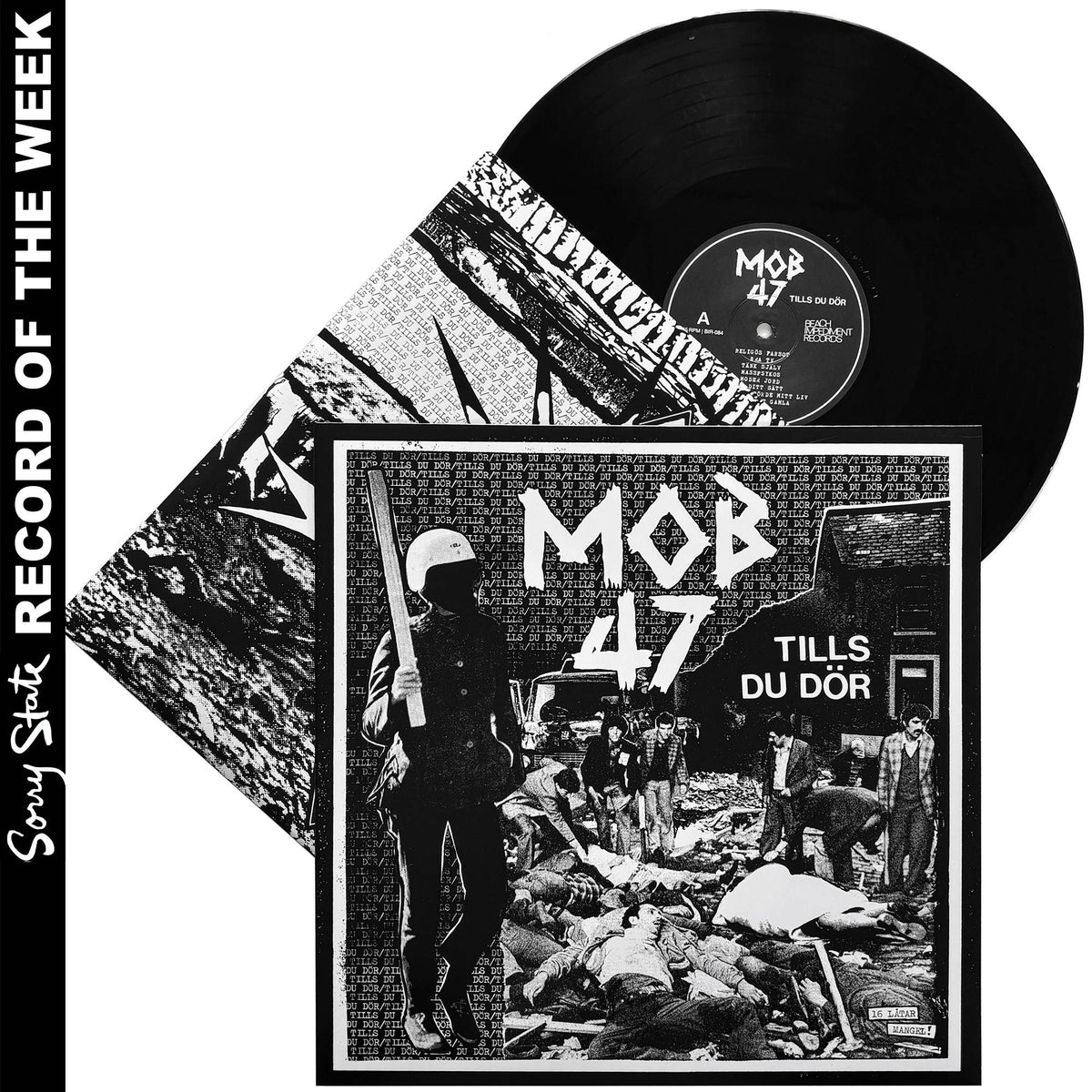 Record of the Week: Mob 47: Tills Du Dör LP – Sorry State Records