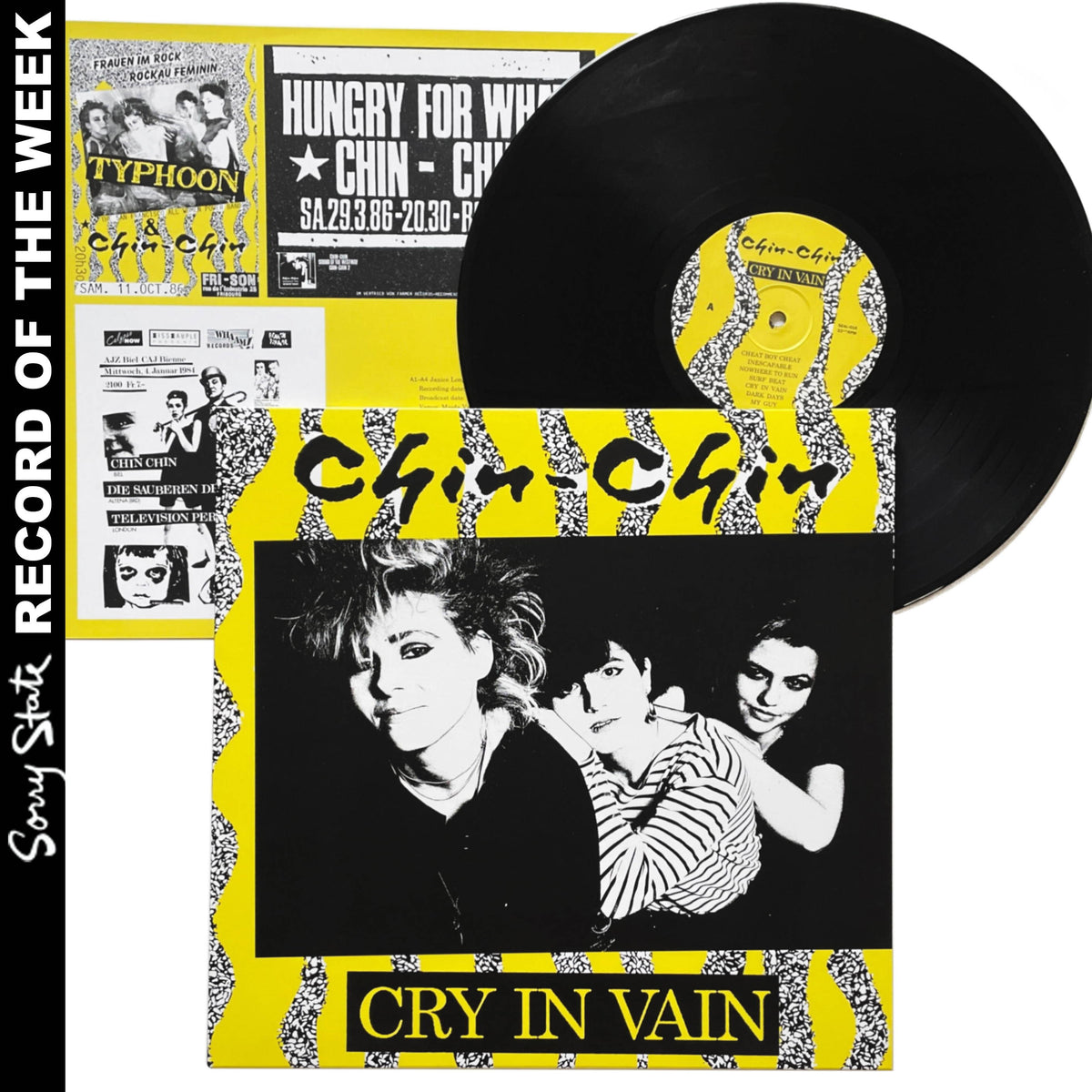 Record of the Week: Chin-Chin: Cry in Vain LP – Sorry State Records