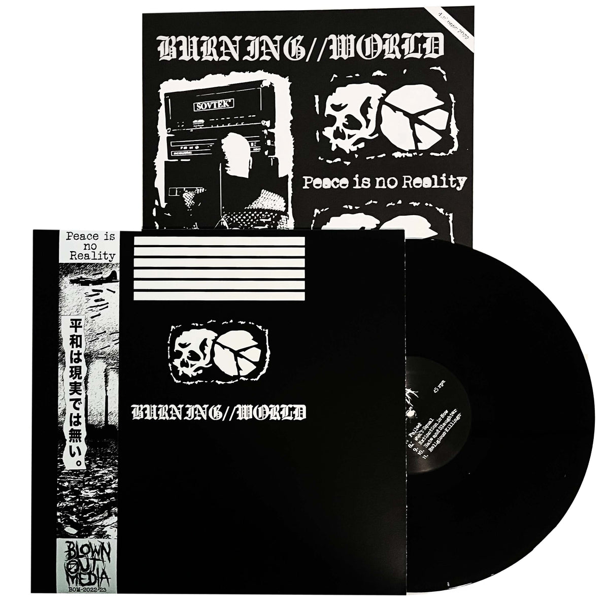 Burning//World: Peace Is No Reality 12" – Sorry State Records