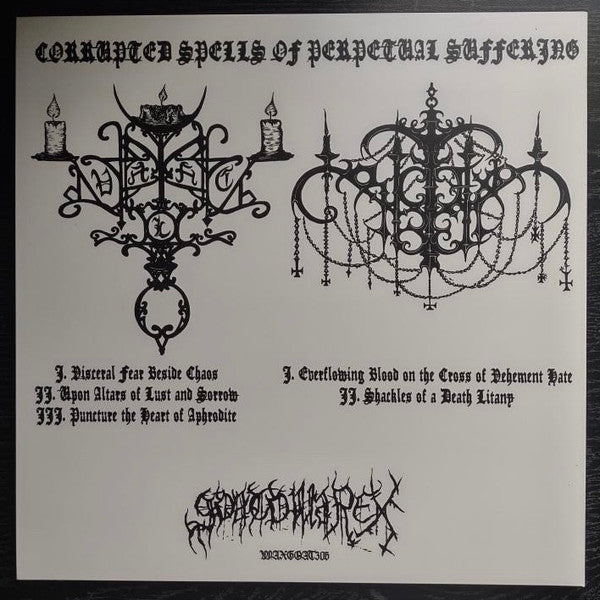 Valac / Crucifixion Bell: Corrupted Spells Of Perpetual Suffering 12 ...