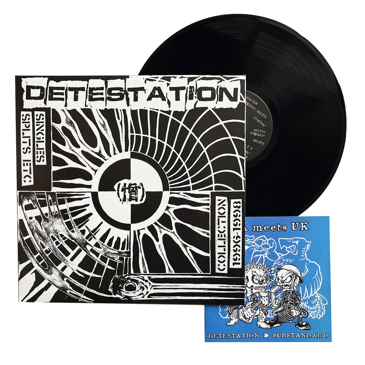 Detestation: Singles, Splits, etc. Collection 12" – Sorry State Records