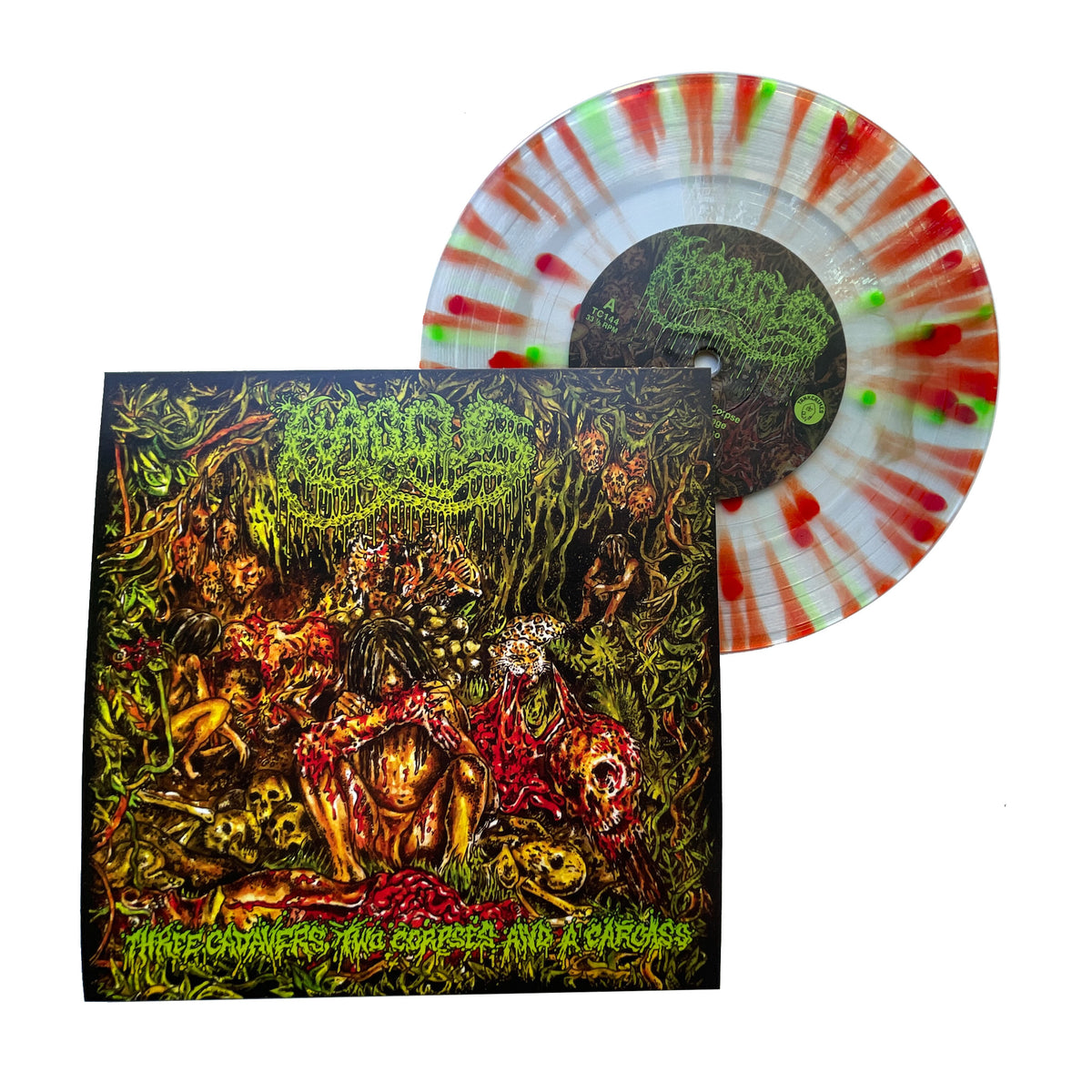 Haggus: 3 Cadavers, 2 Corpses and a Carcass 7" – Sorry State Records