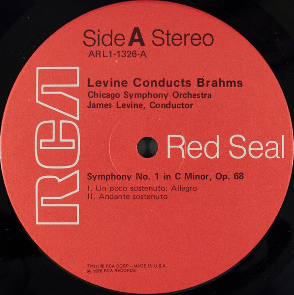 James Levine: Brahms Symphony No. 1 12" – Sorry State Records