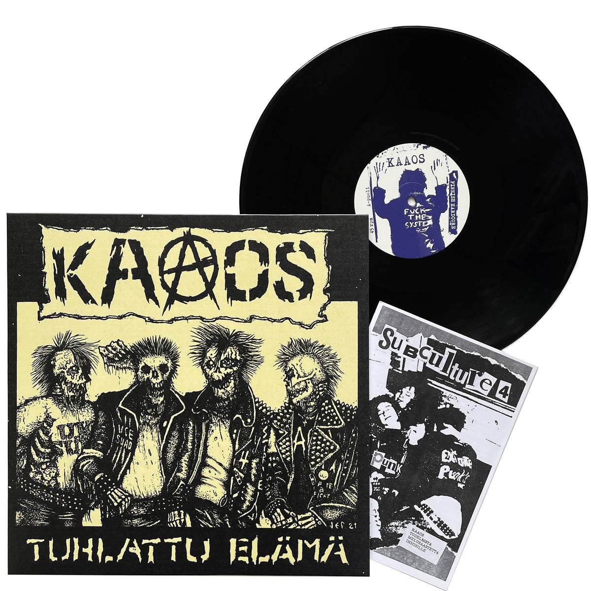 Kaaos: Tuhlattu Elämä 12" – Sorry State Records