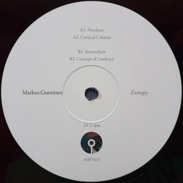 Markus Guentner: Extropy 2x12" – Sorry State Records