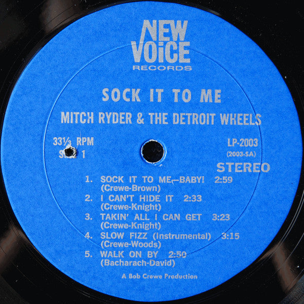 Mitch Ryder & The Detroit Wheels: Sock It To Me! – Sorry State Records