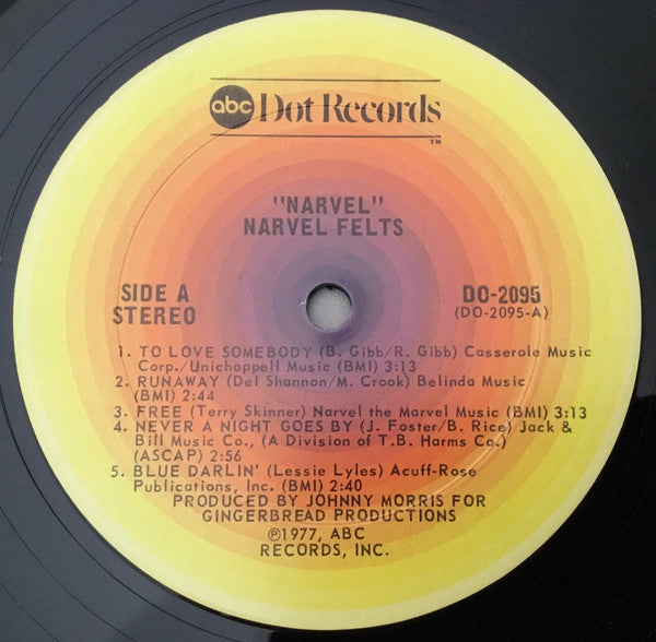 Narvel Felts: Narvel 12" – Sorry State Records