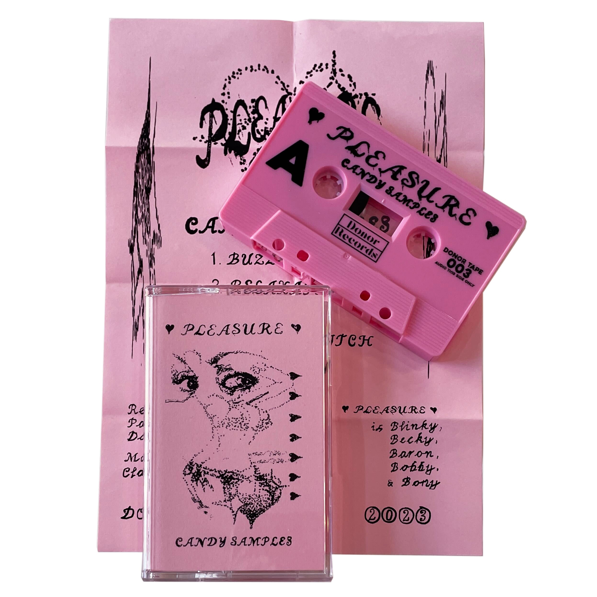 Pleasure Candy Samples Cassette Sorry State Records
