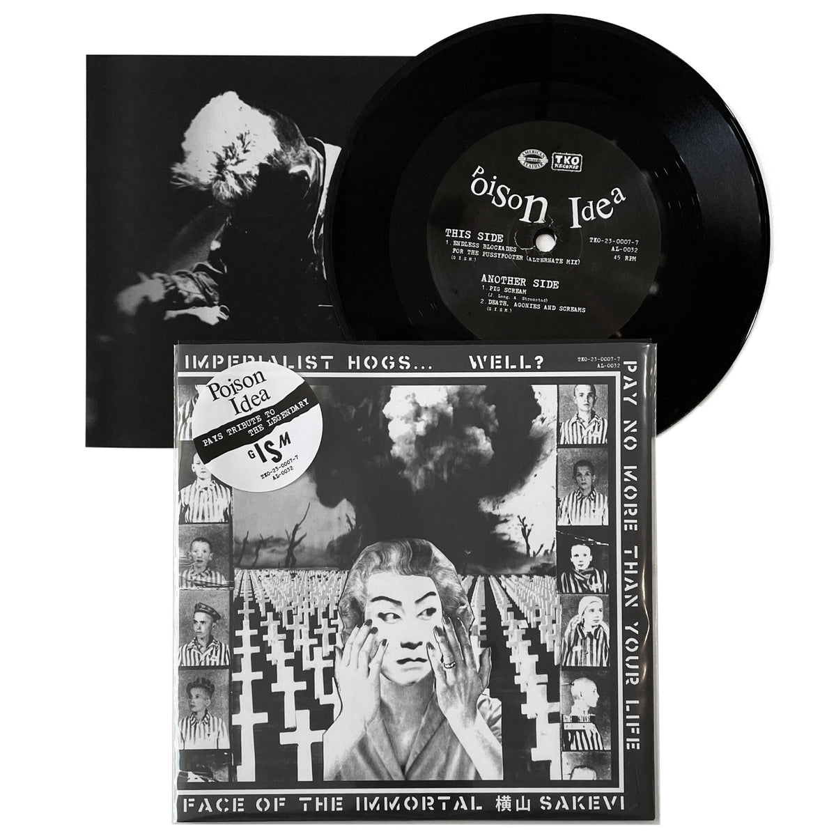 Poison Idea: Tribute To GISM 7" – Sorry State Records