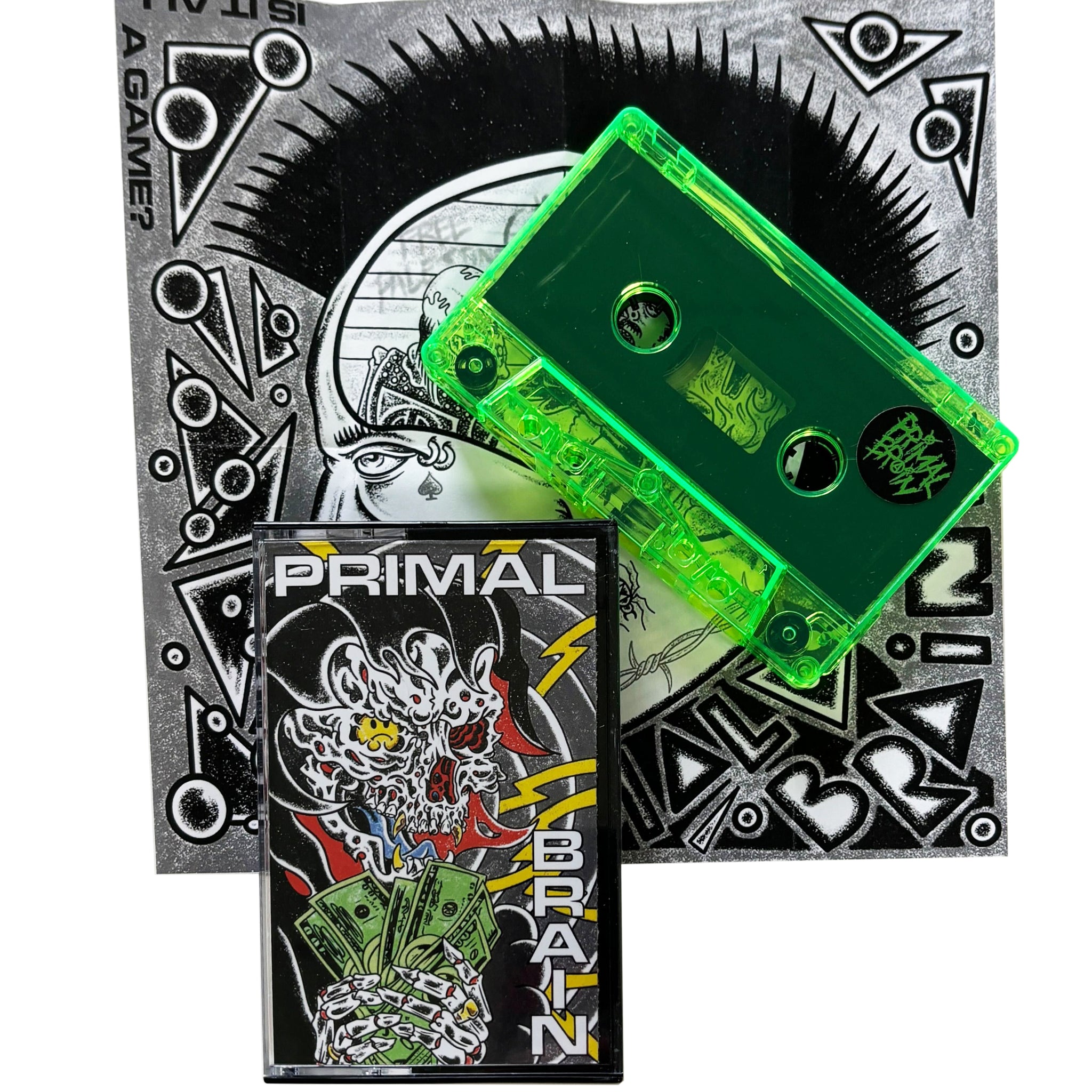 Primal Brain: Is It All A Game? cassette – Sorry State Records