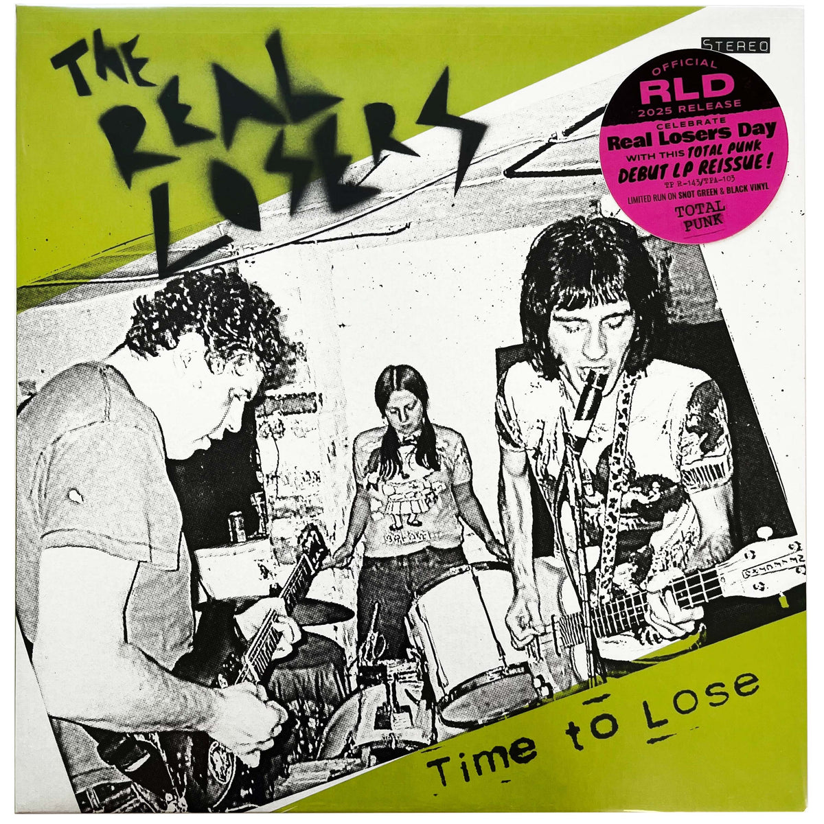 Real Losers: Time To Lose 12" – Sorry State Records