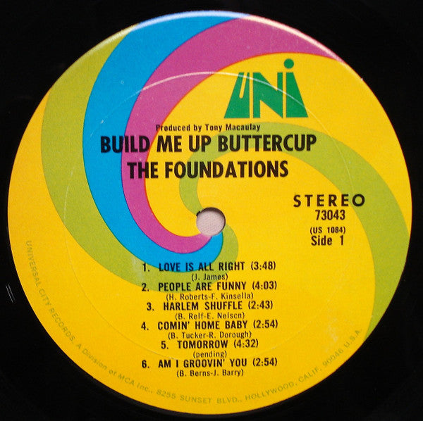 The Foundations: Build Me Up Buttercup 12" – Sorry State Records