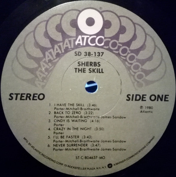 The Sherbs: The Skill 12" – Sorry State Records