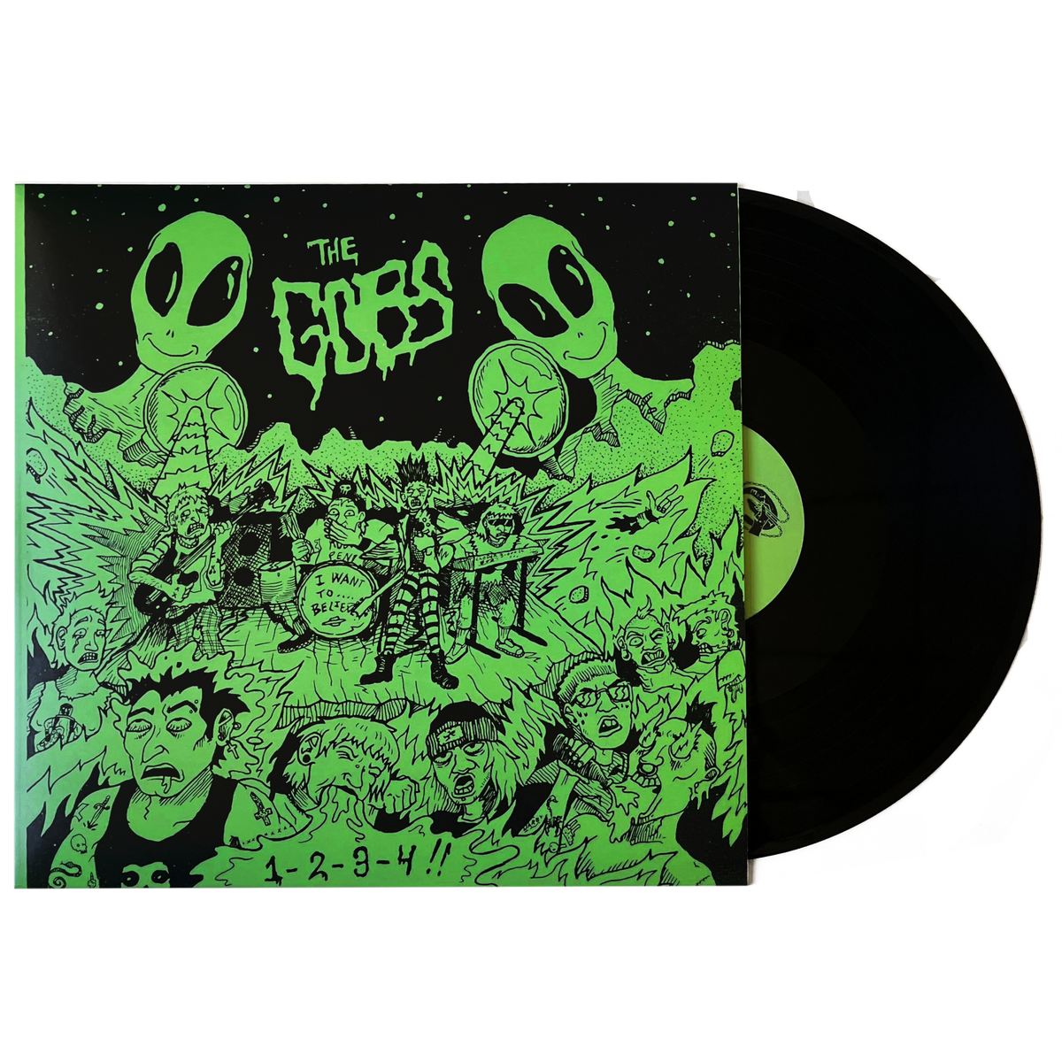 The Gobs: 1-2-3-4 12" – Sorry State Records