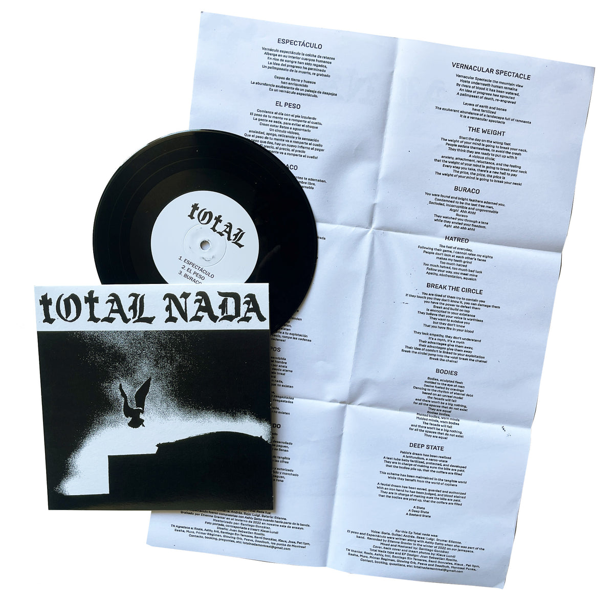 Total Nada: II 7" – Sorry State Records