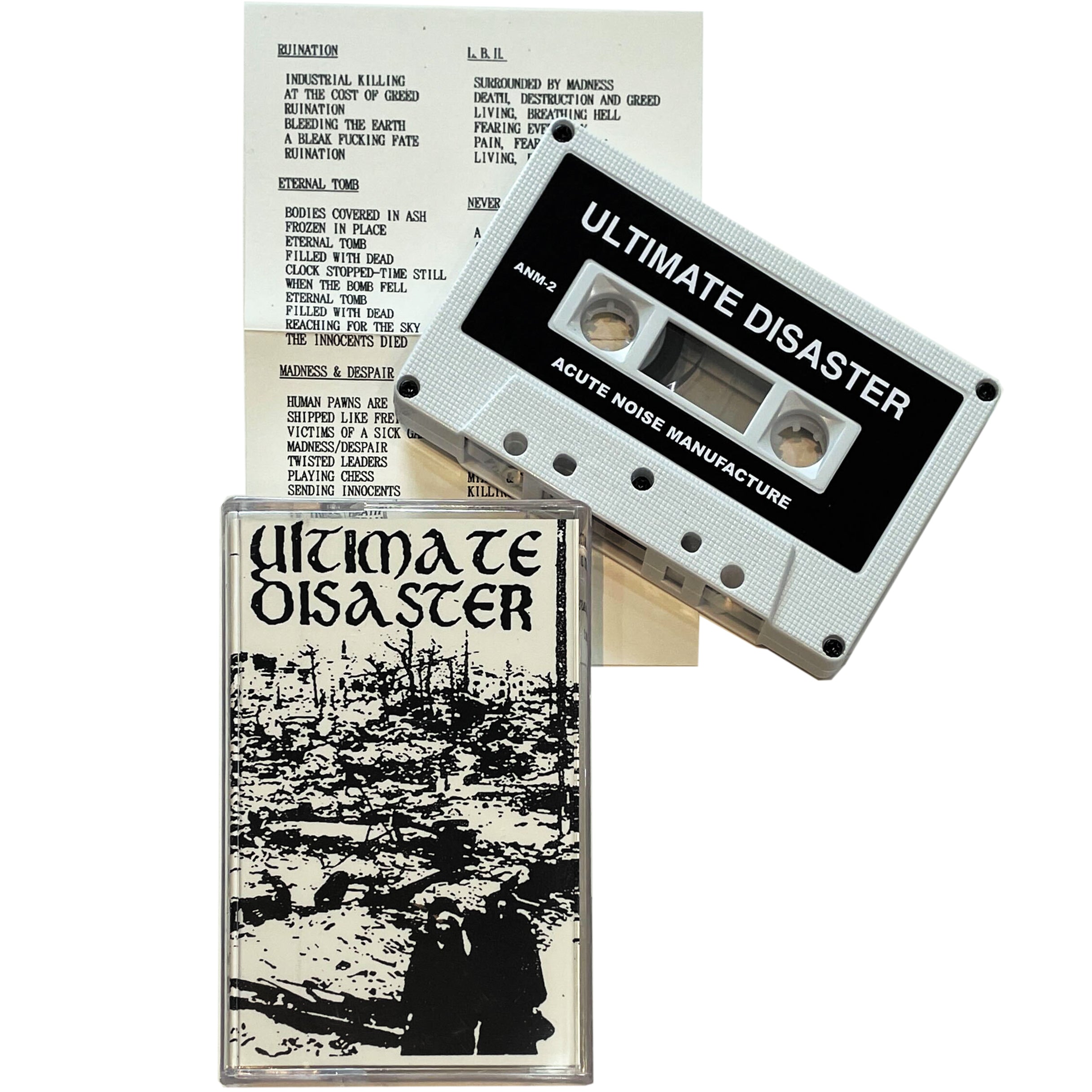 Ultimate Disaster: Demo 2024 cassette – Sorry State Records