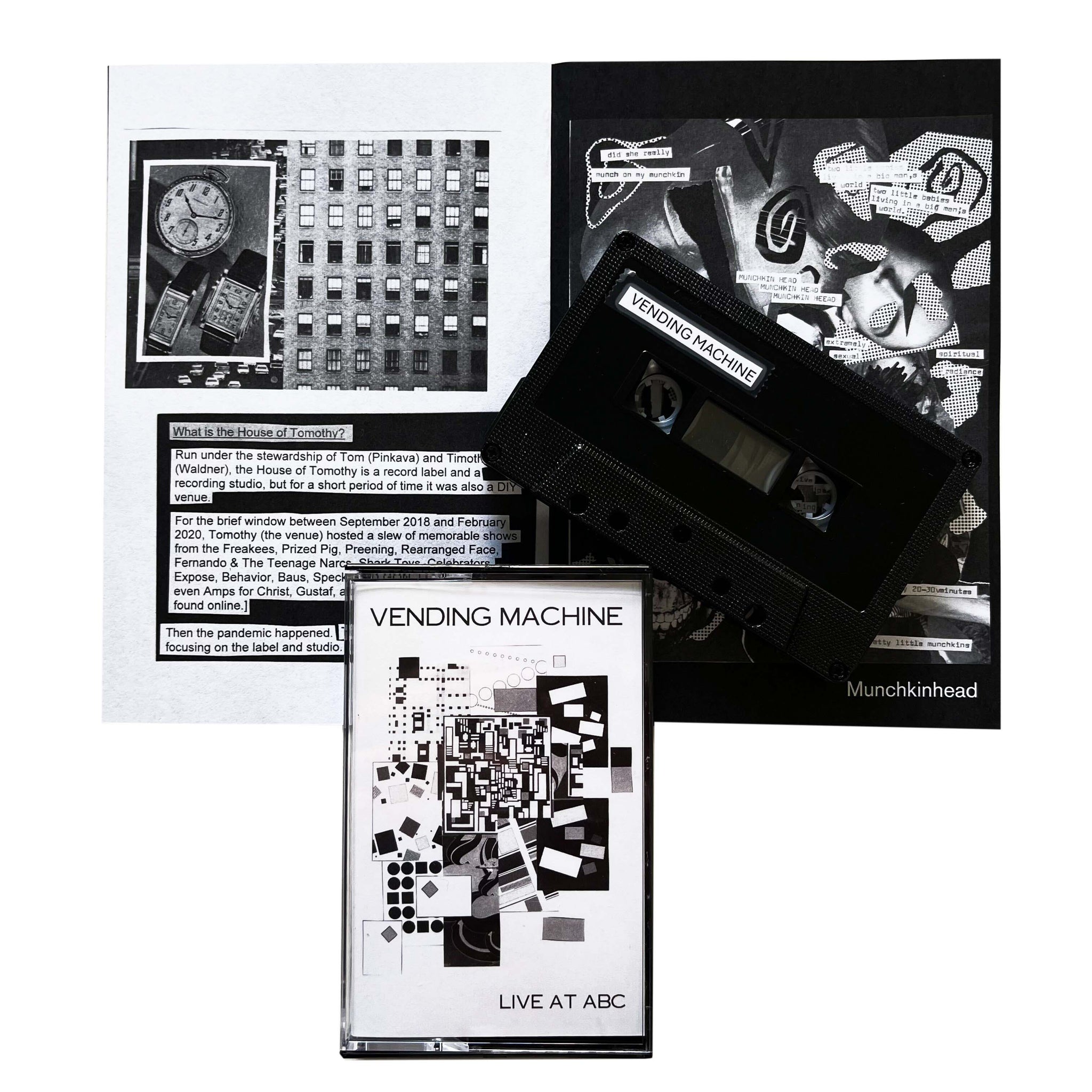 Various: Vending Machine: Live at ABC cassette – Sorry State Records