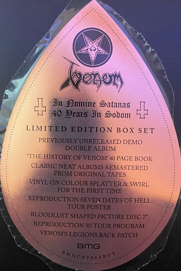 Venom: In Nomine Satanas 12" box set – Sorry State Records
