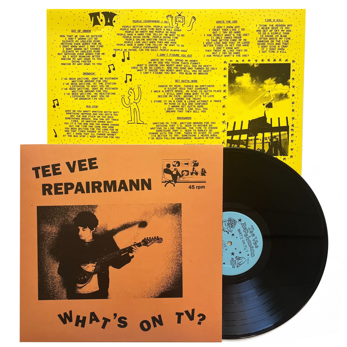 Tee Vee Repairman: What's On TV 12" – Sorry State Records