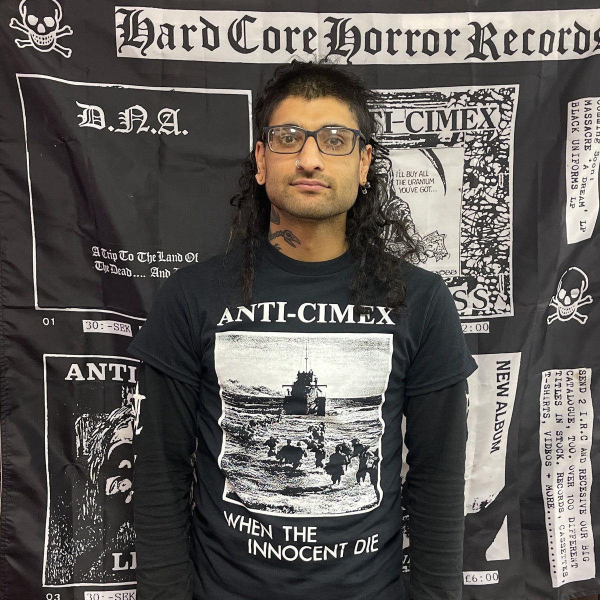 Anti-Cimex: When the Innocent Die t-shirt – Sorry State Records
