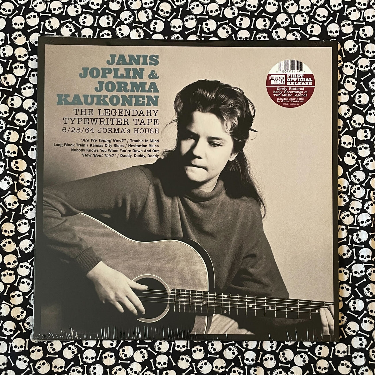 Janis Joplin & Jorma Kaukonen: The Legendary Typewriter Tape 12" (Blac ...