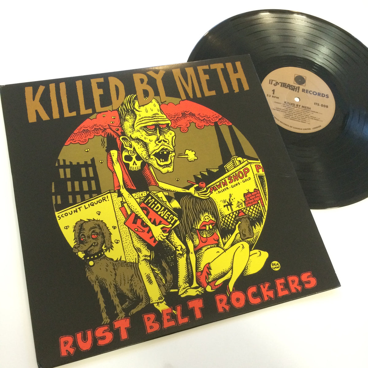 Various: Killed by Meth: Rust Belt Rockers 12" – Sorry State Records