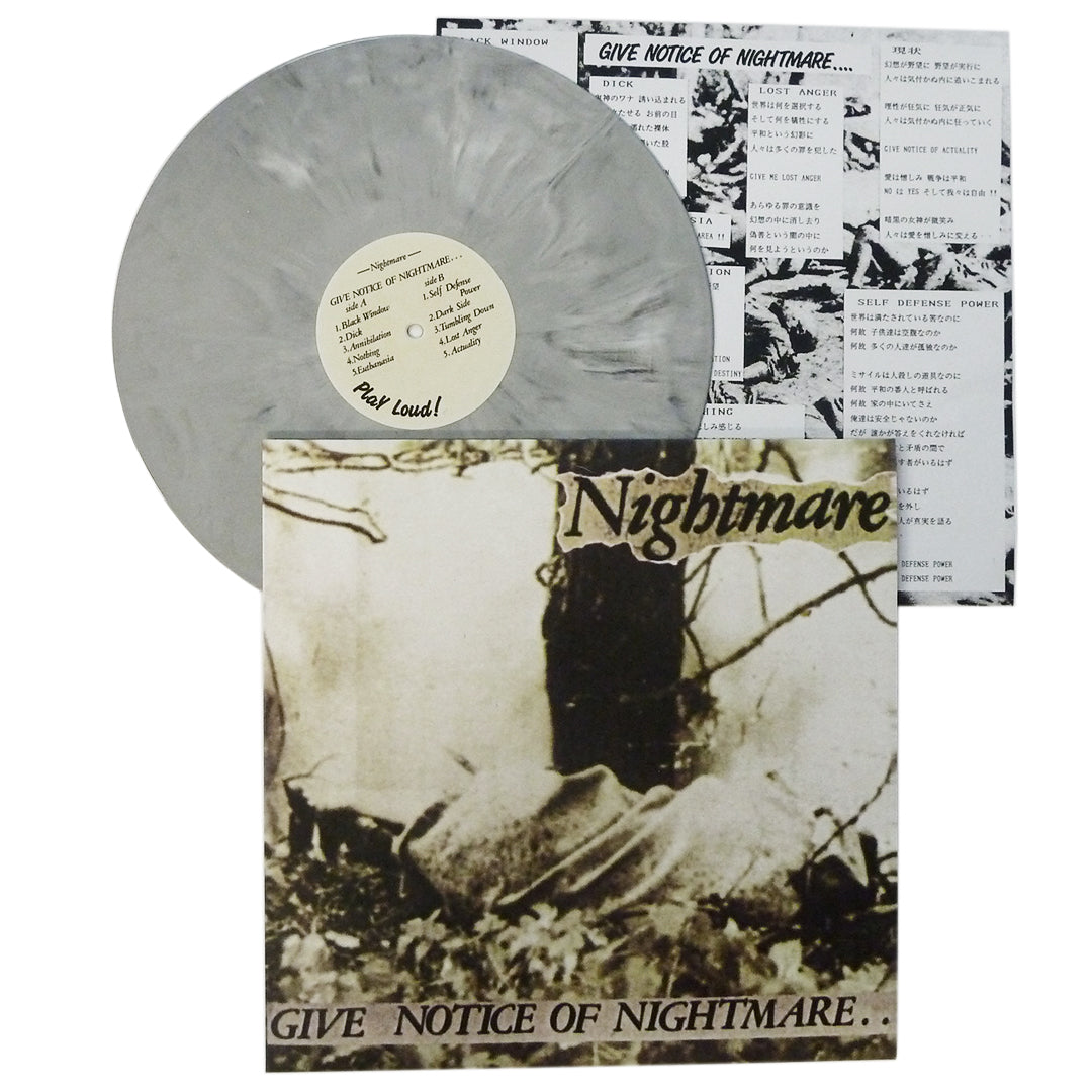 Nightmare: Give Notice of Nightmare 12" – Sorry State Records