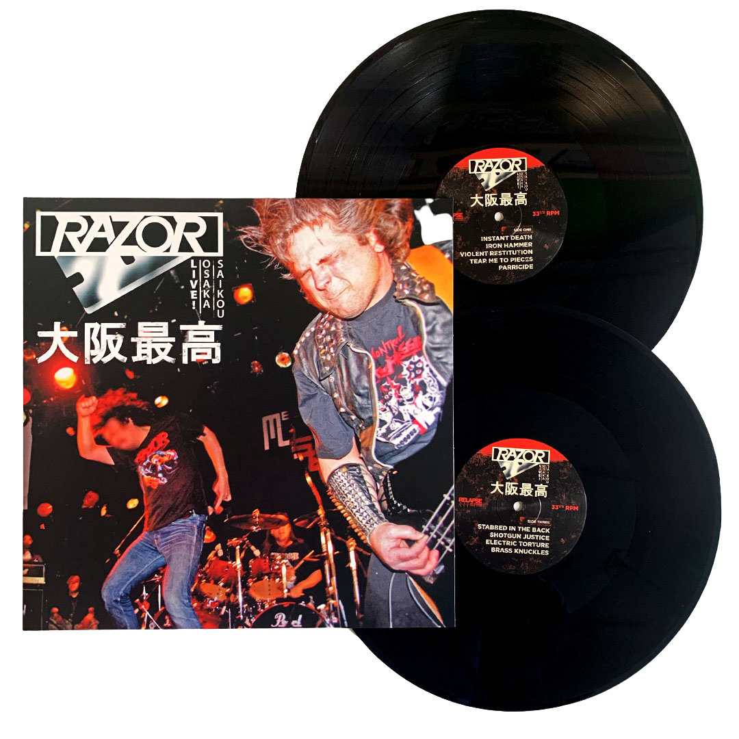Razor: Live! Osaka Saikou 12" – Sorry State Records