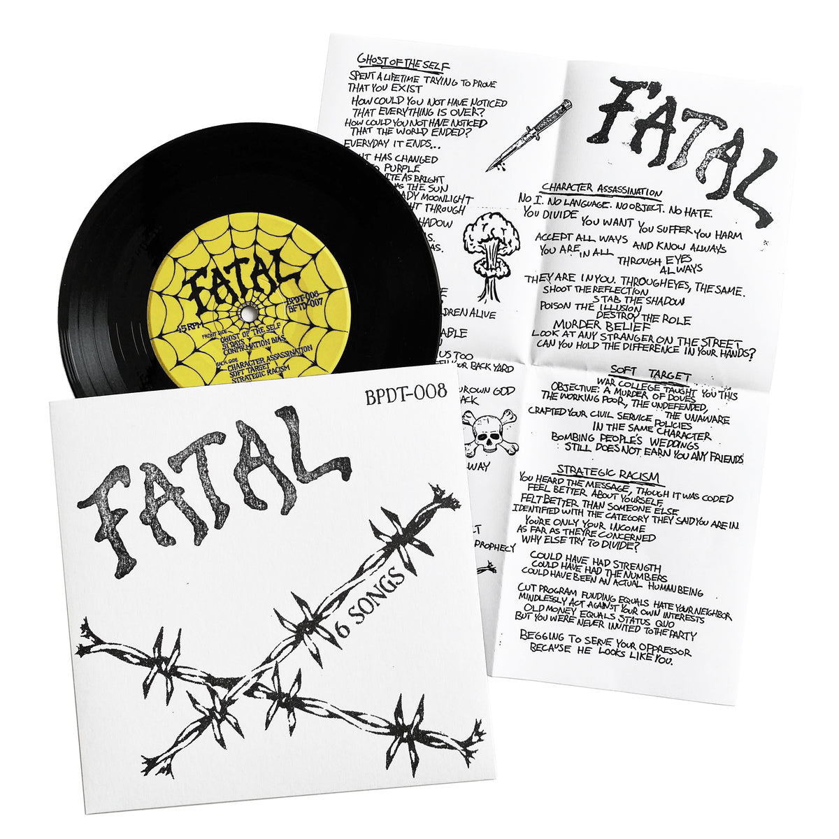 Fatal: 6 Songs 7" – Sorry State Records