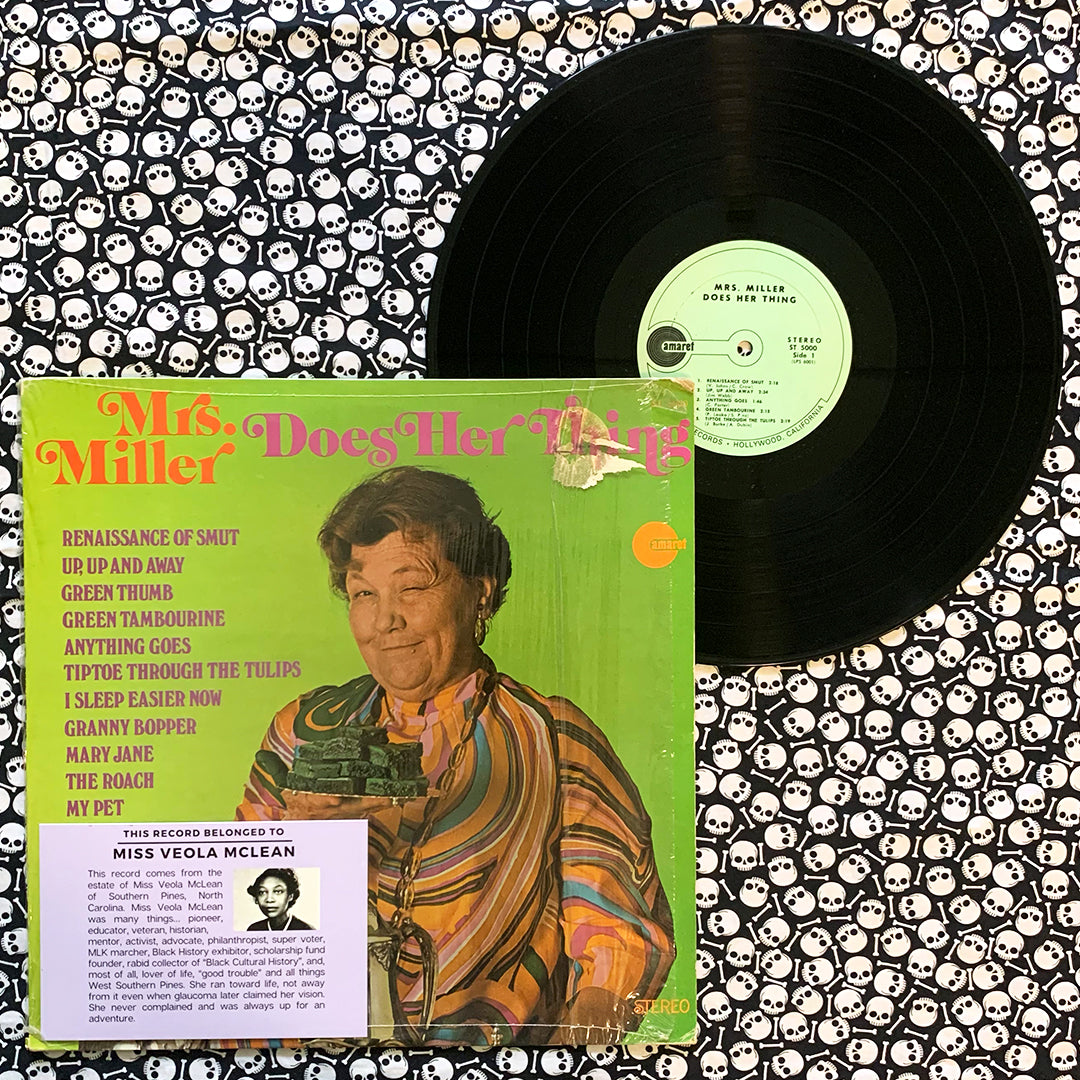 Mrs. Miller: Does Her Thing 12" (used) – Sorry State Records