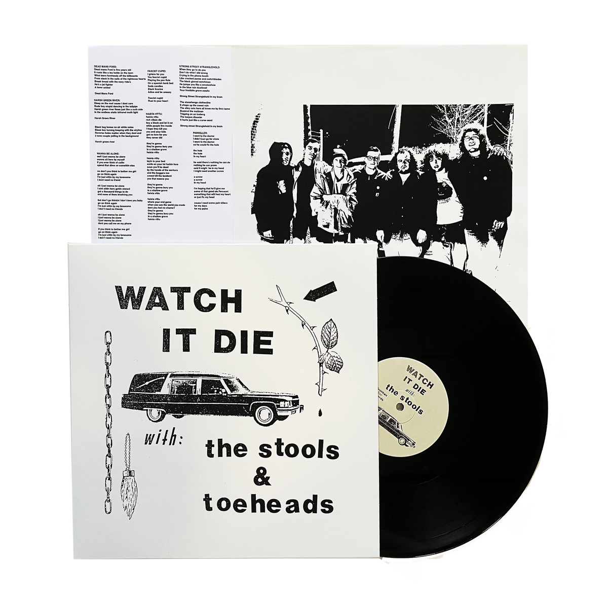 The Stools / Toeheads: Watch It Die 12" – Sorry State Records
